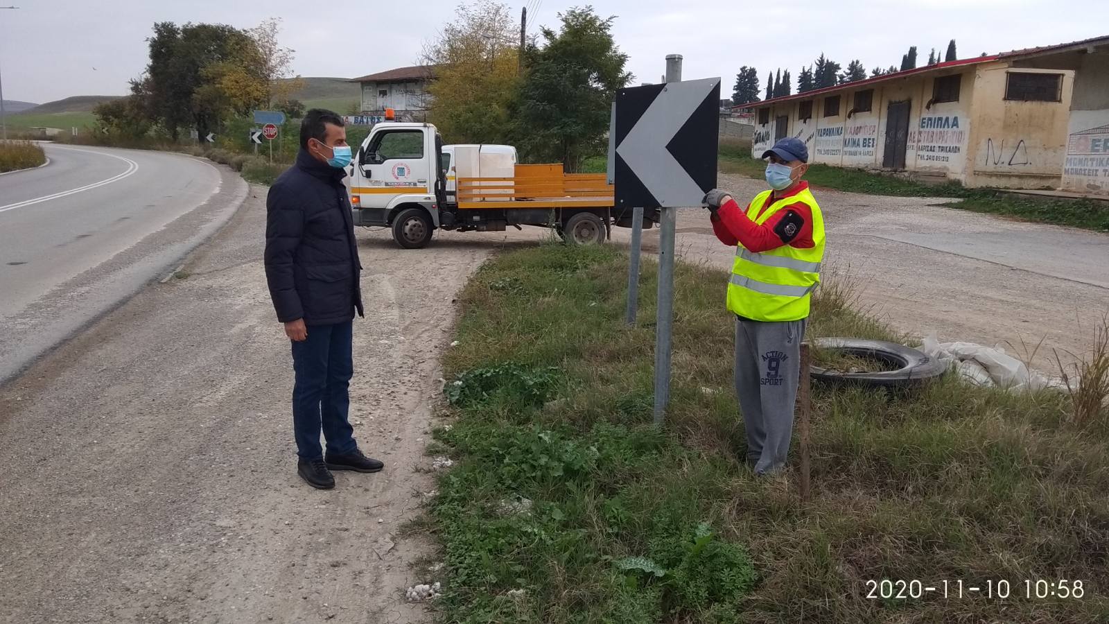 Νέα στηθαία και πινακίδες σήμανσης τοποθετεί η Περιφέρεια Θεσσαλίας στο ...
