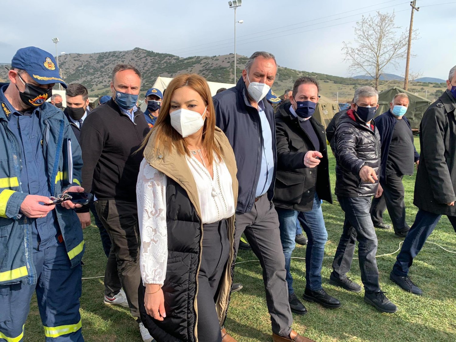 Σε Δαμάσι και Μεσοχώρι Στέλλα Μπίζιου και Στέλιος Πέτσας - iFarsala