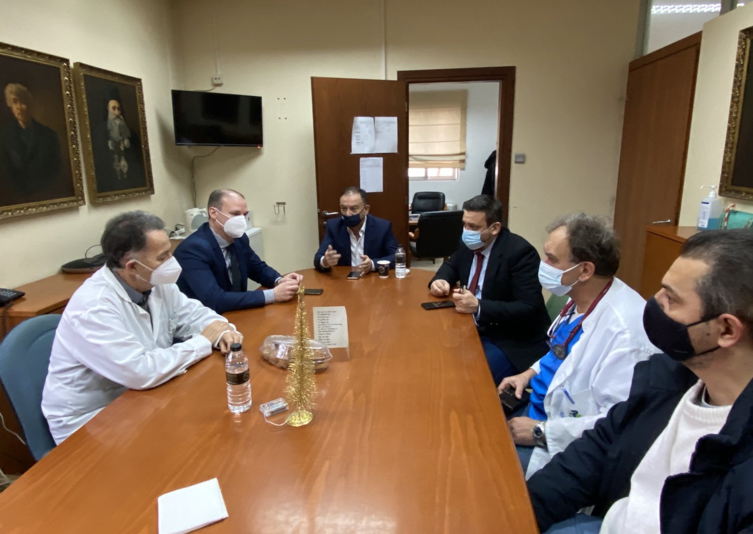 Στο Γενικό Νοσοκομείο Λάρισας ο Χρήστος Κέλλας - iFarsala