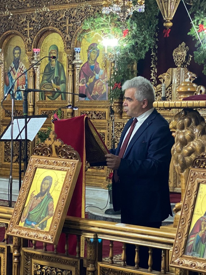 Χριστουγεννιάτικη εκδήλωση του Συλλόγου Ιεροψαλτών Φαρσάλων "Ρωμανός ο ...