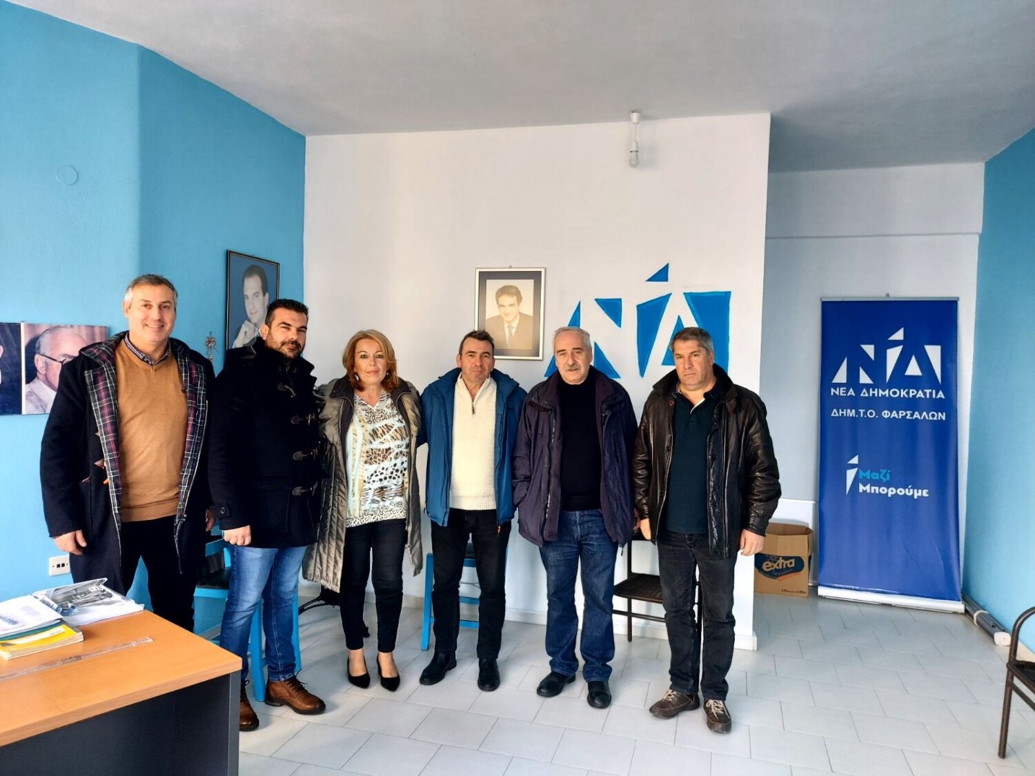 Επίσκεψη στα Φάρσαλα για την ΔΕΕΠ Λάρισας - iFarsala