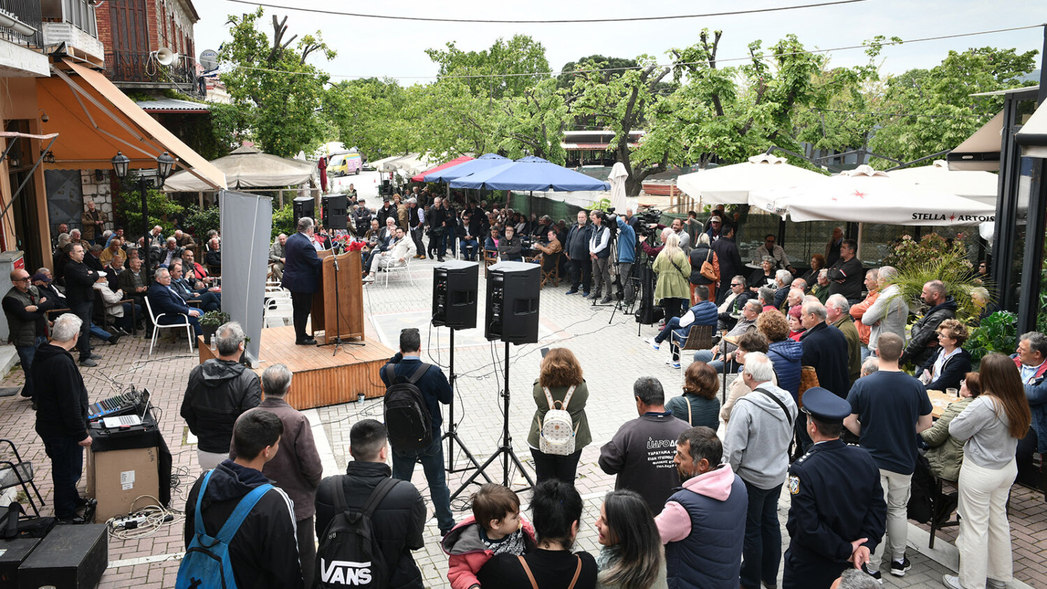 Στις 21 του Μάη δυνατό ΚΚΕ για να είναι δυνατός ο λαός» Θερμή υποδοχή ...