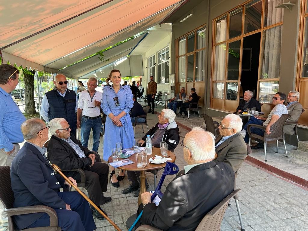 Στέλλα Μπίζιου περιοδεία σε χωριά της Ελασσόνας - Ο πρωτογενής τομέας ...
