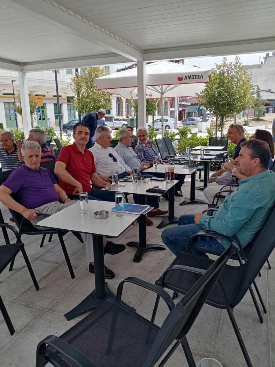 ΔΕΕΠ Λάρισας: “Διάλογος με τους πολίτες” στον Τύρναβο - iFarsala