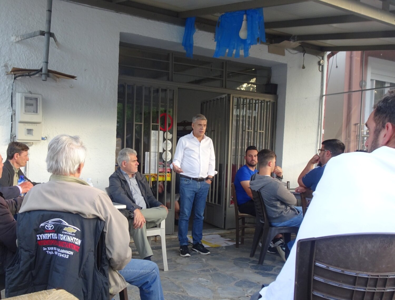 Στη Σκοπιά Φαρσάλων ο Περιφερειάρχης Θεσσαλίας Κώστας Αγοραστός - iFarsala
