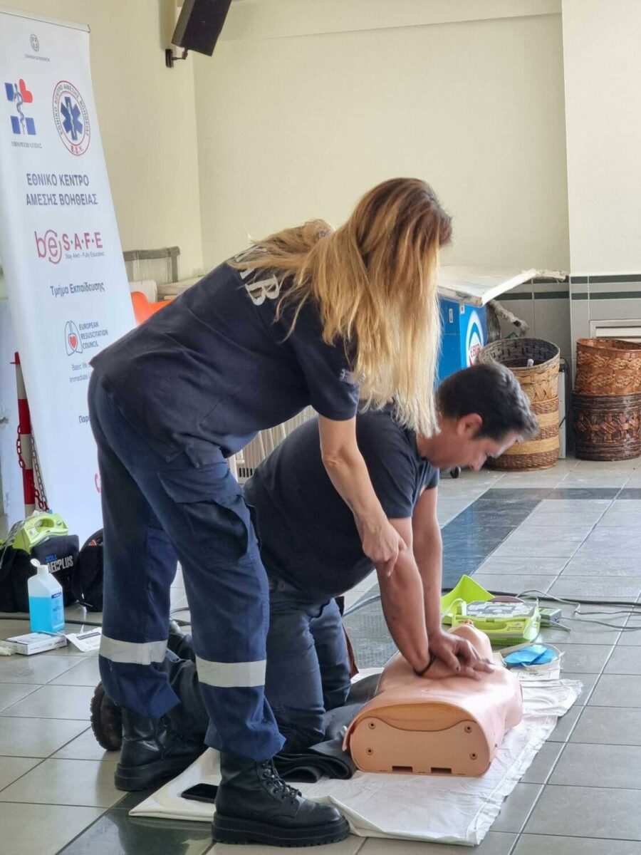 Συνεχίζονται οι εκπαιδευτικές δράσεις στην καρδιοαναπνευστική ...
