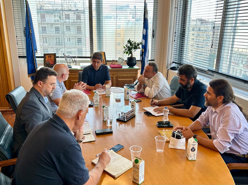 Συνάντηση ΥπΑΑΤ με την Ομοσπονδία Μελισσοκομικών Συλλόγων Ελλάδας ...