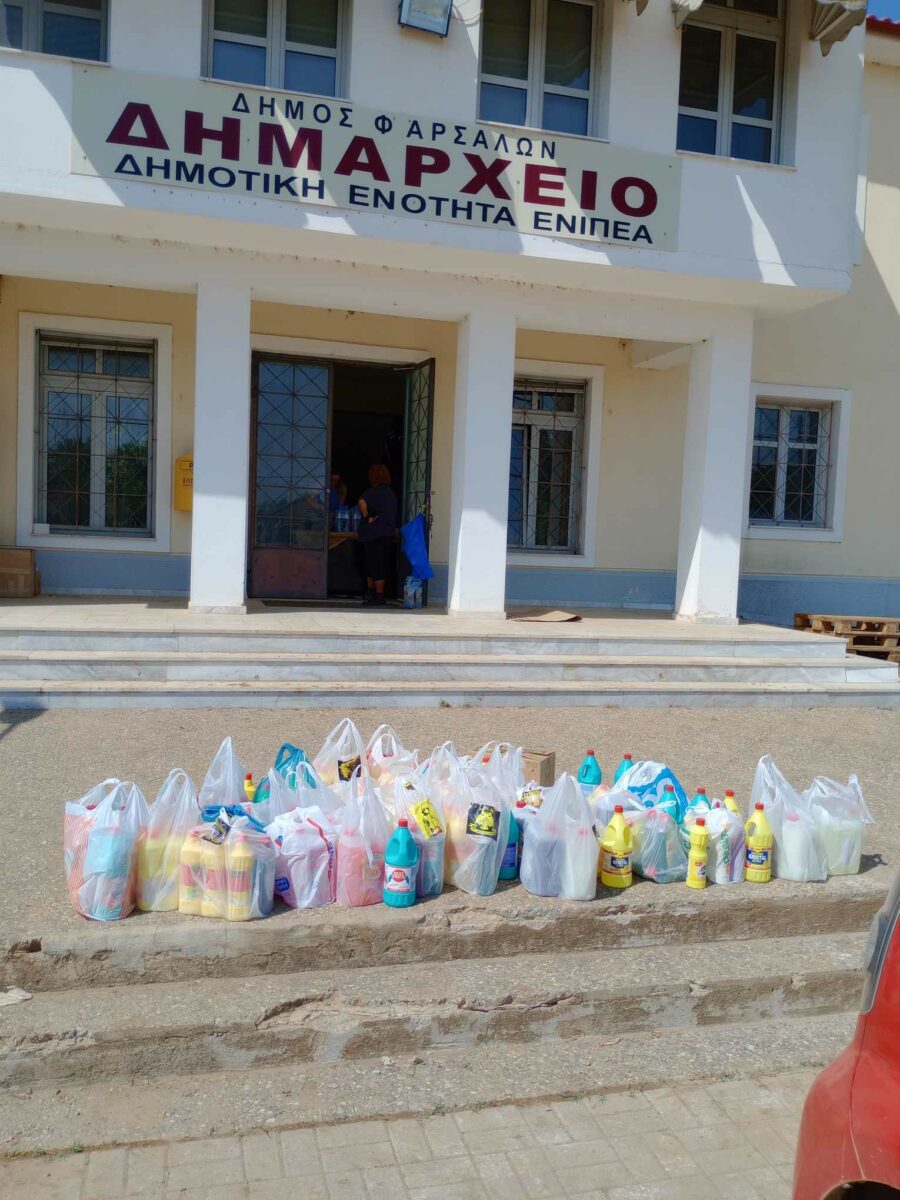 Δίπλα στους πλημμυροπαθείς της Τ.Κ. Μεγάλου Ευιδρίου ο Σ.Φ. ΑΕΚ ...
