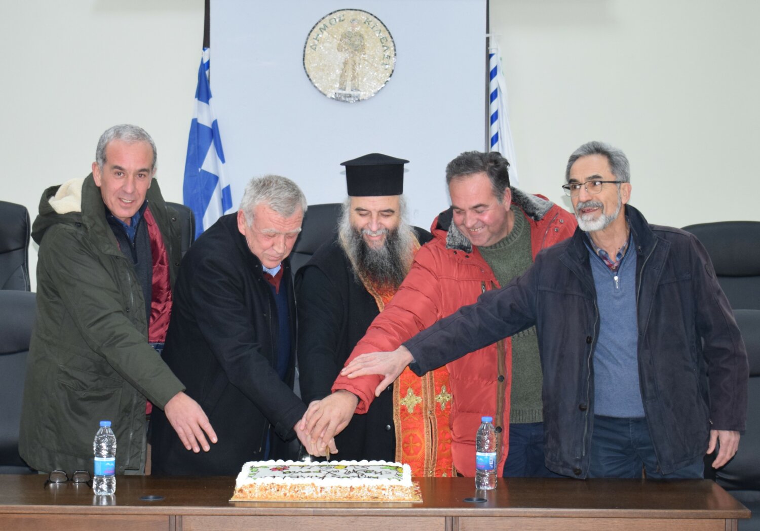 «Πίτα έκοψε το Δημοτικό Συμβούλιο του Δήμου Κιλελέρ» - iFarsala