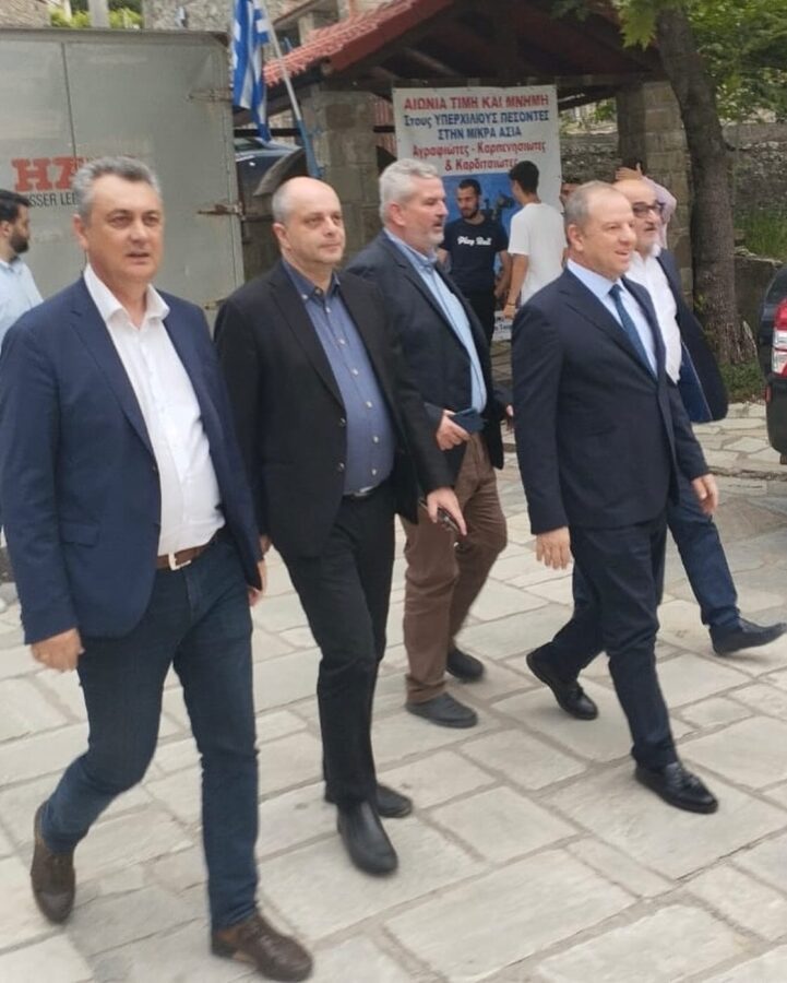 Χρήστος Καπετάνος με κυβερνητικό κλιμάκιο στο νομό Καρδίτσας: «Οι ...
