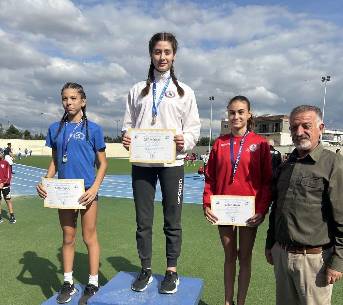 3η θέση στο Διασυλλογικό πρωτάθλημα στίβου Θεσσαλίας Κ14 για την ...