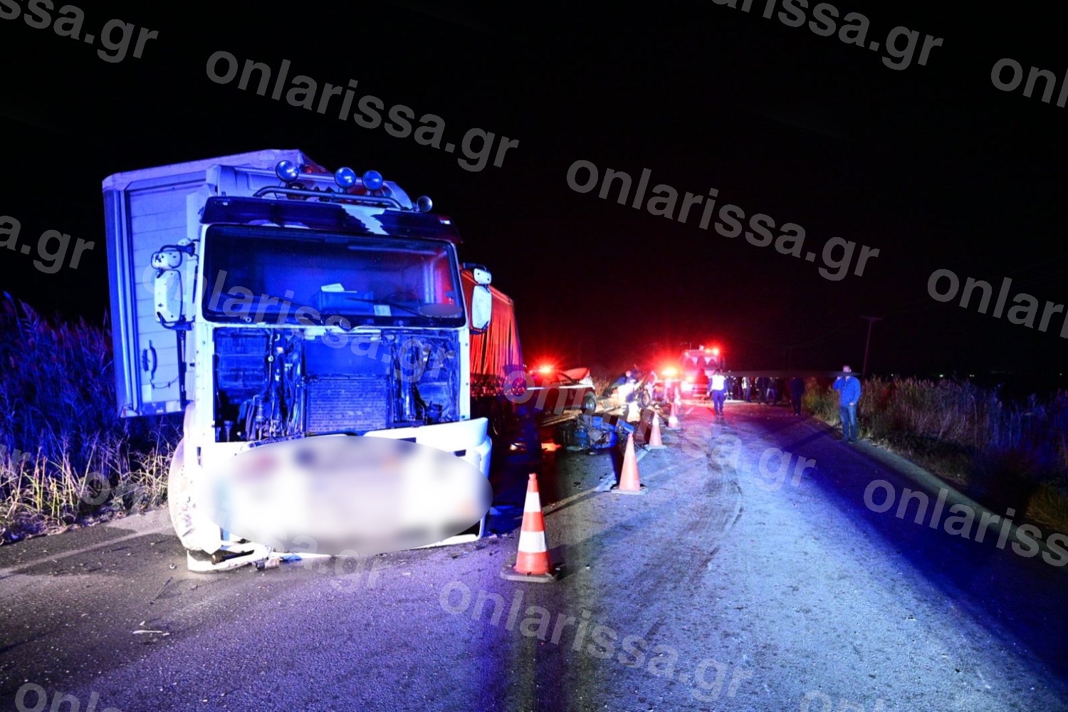 Tροχαίο με δυο νεκρούς στο δρόμο Λάρισας - Αγιάς - iFarsala