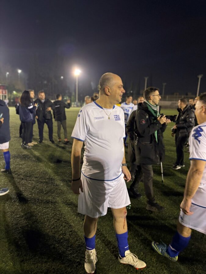 Φιλανθρωπικός αγώνας ποδοσφαίρου των Βουλευτών με την Εθνική Ελλάδος ...