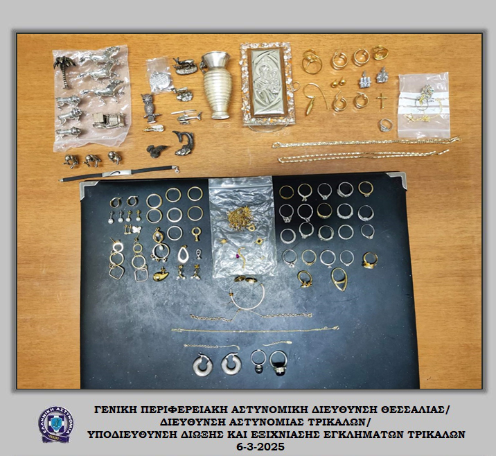 Τρεις συλλήψεις για κλοπές σε κοσμηματοπωλεία - "Χτύπησαν" και σε ...