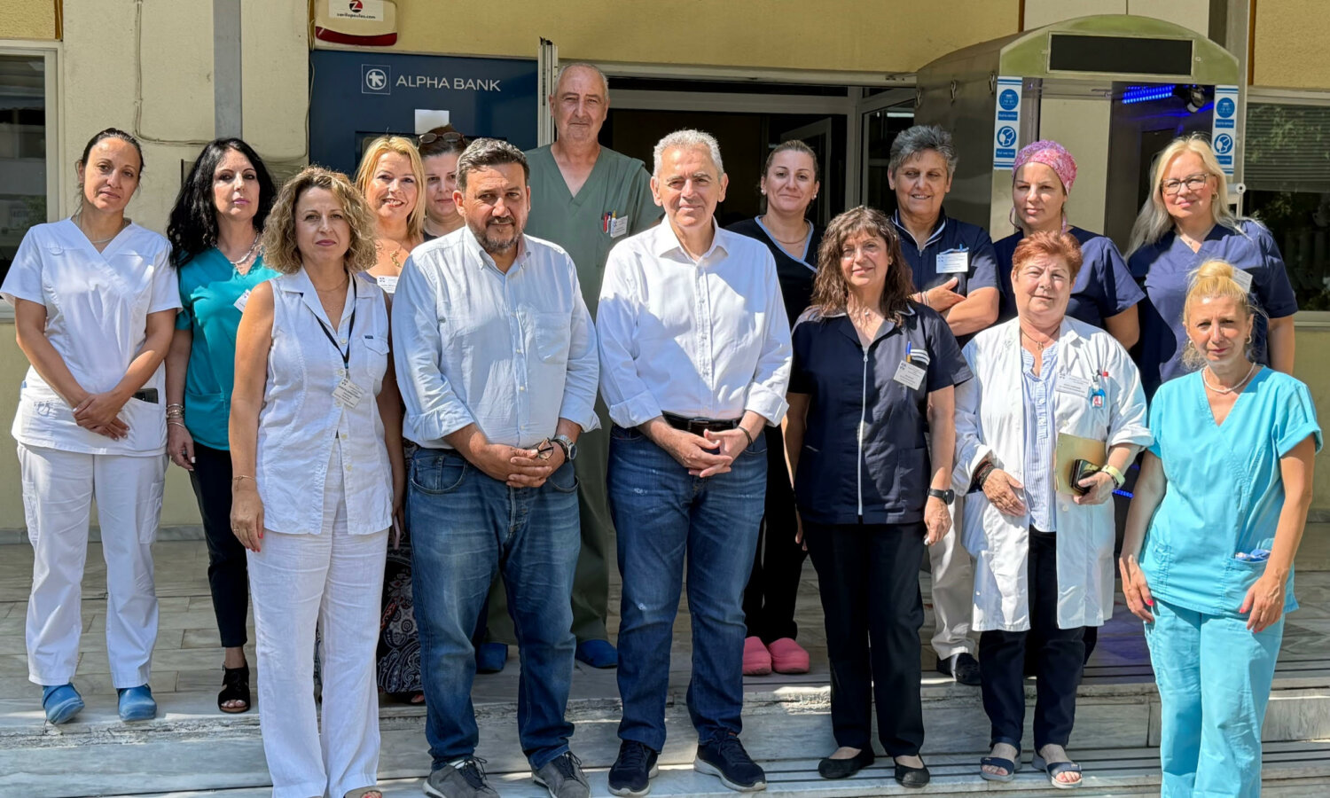 Μ. Χαρακόπουλος στο Γενικό Νοσοκομείο Λάρισας: Καλύτερες υπηρεσίες ...