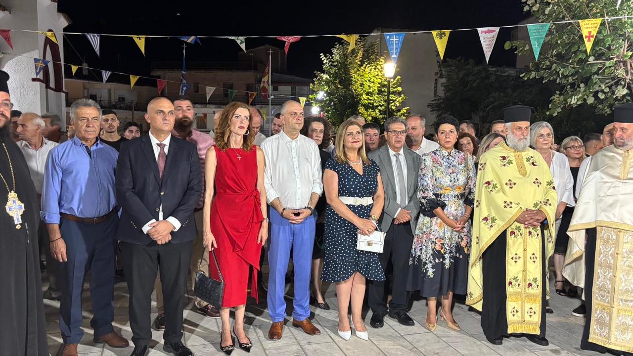 Στα Φάρσαλα ο Χρήστος Καπετάνος για την εορτή της Πολιούχου Αγίας ...